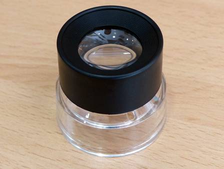 Lupa de apoyo 10x (25mm) - Lensforvision - Comprar Lupas